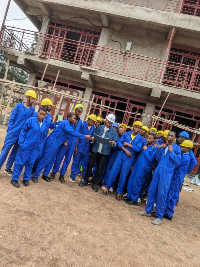 Students of L4 BDC Gain Practical Construction Experience at Ruhango ...